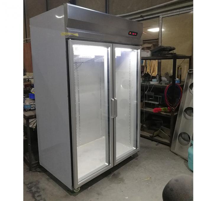 1000L Upright Commercial Stainless Steel Refrigerator Freezer